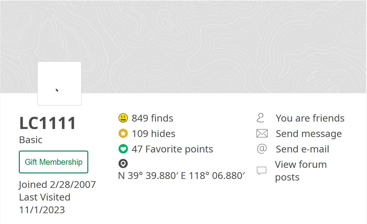 缅怀！Geocaching资深玩家 LC1111线上追思会 | 地理藏宝爱好者中文站